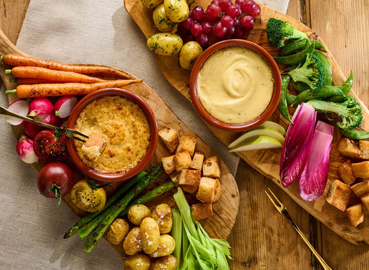 Cheese bakes winter sharing board