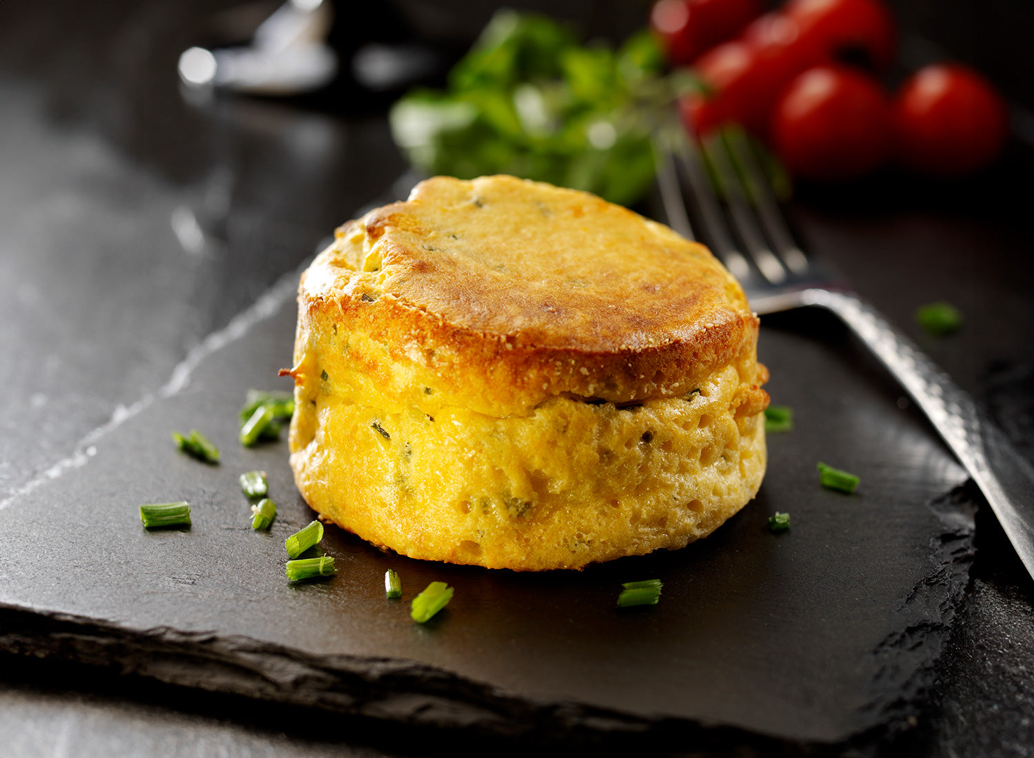 Soufflés Red Storm cuits deux fois
