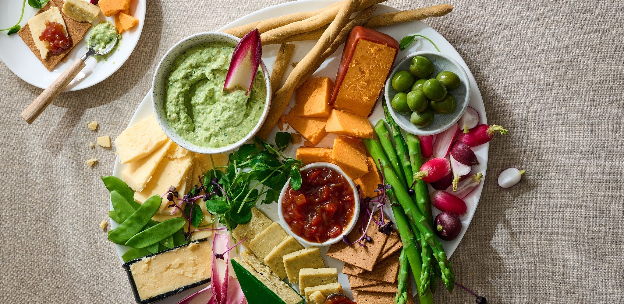 A spring grazing board to awaken your tastebuds - Snowdonia Cheese Company