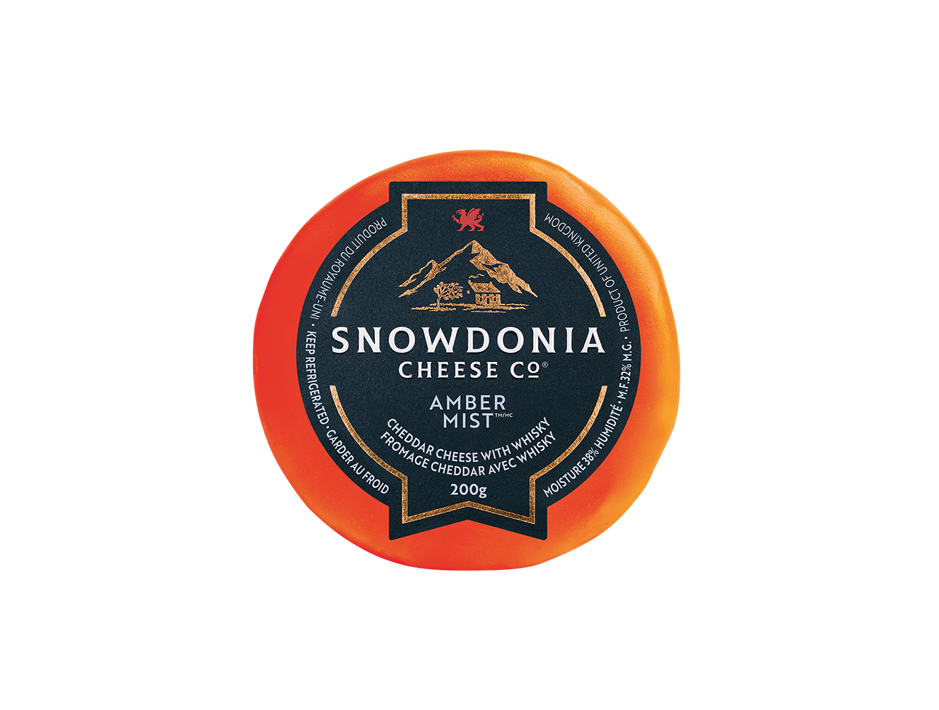 Amber Mist Mature Cheddar with Scotch whisky